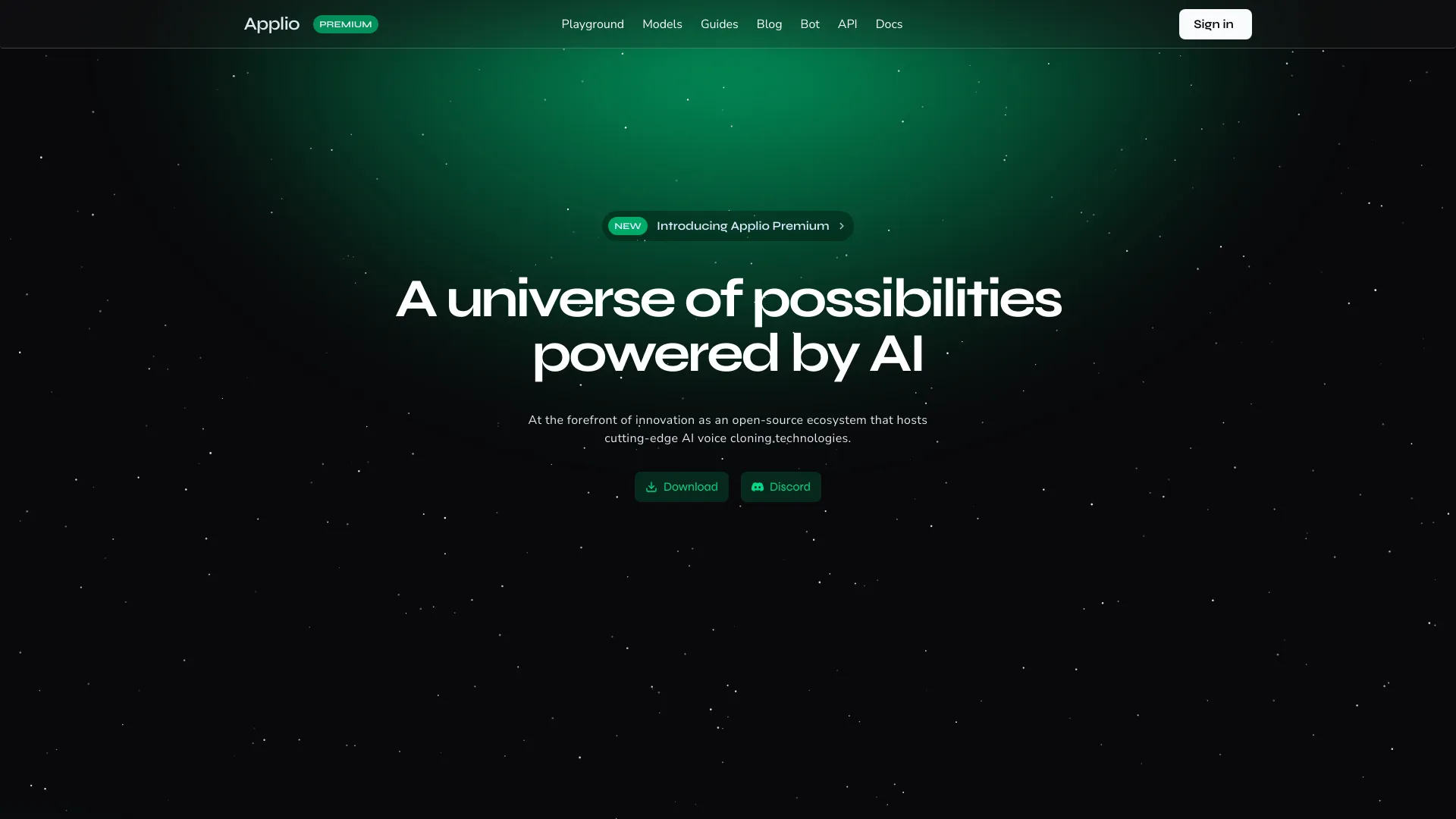 Applio: Advanced Open-Source AI Voice Cloning Platform | Creati.ai