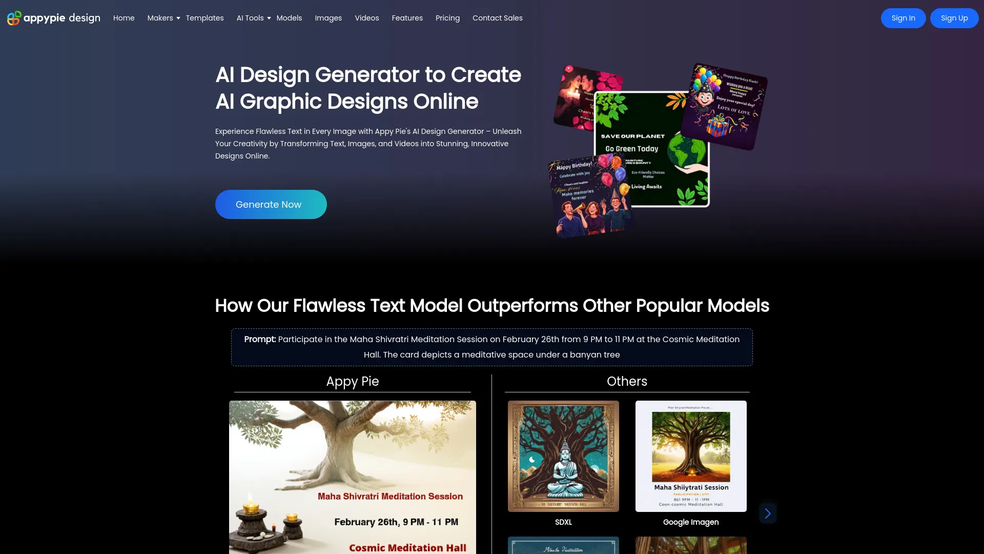 Appy Pie Design: AI Design Generator for Stunning Graphics | Creati.ai
