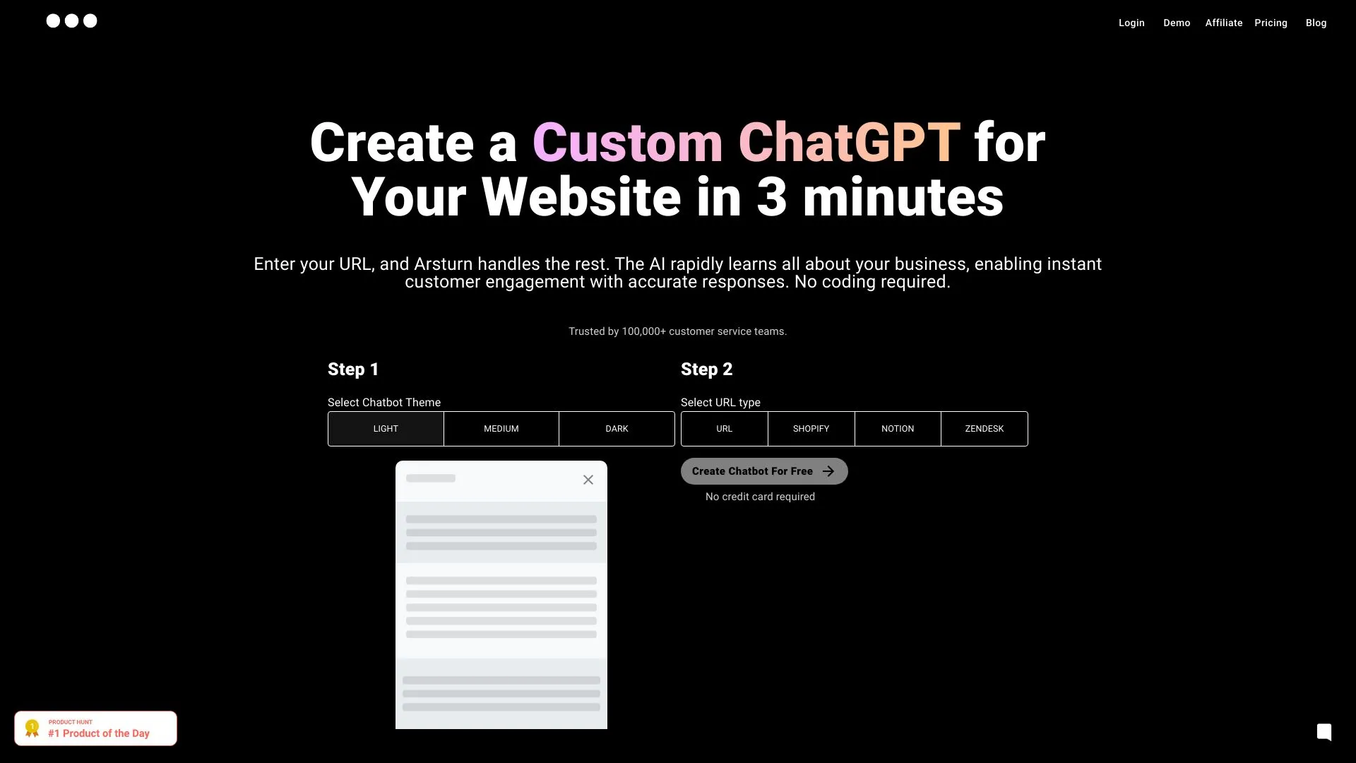 Create Custom AI Chatbots with Arsturn - No Coding Required | Creati.ai