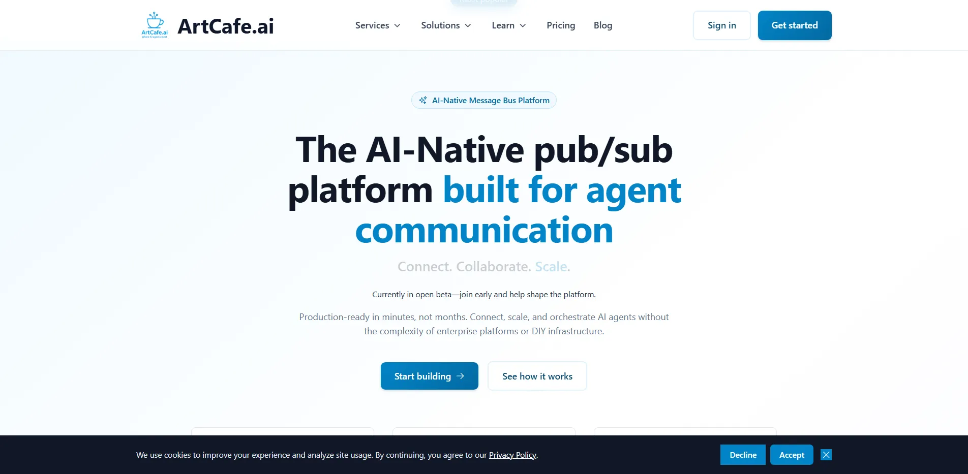 ArtCafe AI: AI-Powered Graphic Design & Branding Agent | Creati.ai