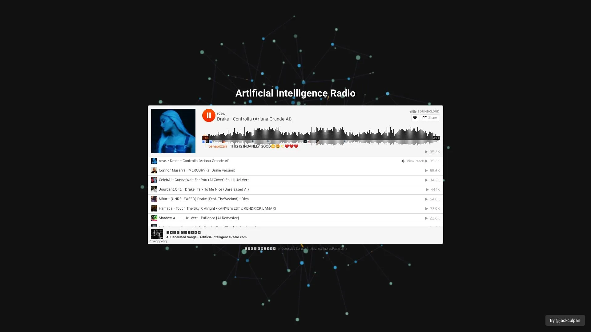 Artificial Intelligence Radio - 24/7 AI-Generated Music | Creati.ai