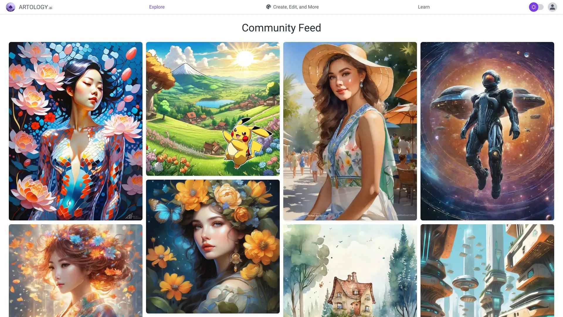 Artology AI - Generador de arte de IA de vanguardia | Creati.ai