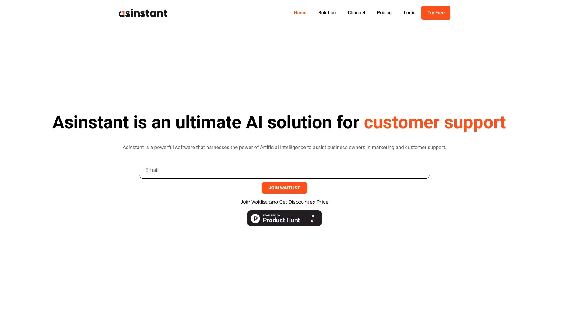 AS Instant - AI Business Assistant for Optimized Growth | Creati.ai