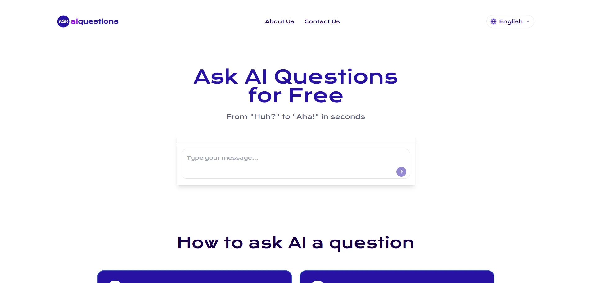Ask AI Questions - Free Instant AI Answers Online | Creati.ai