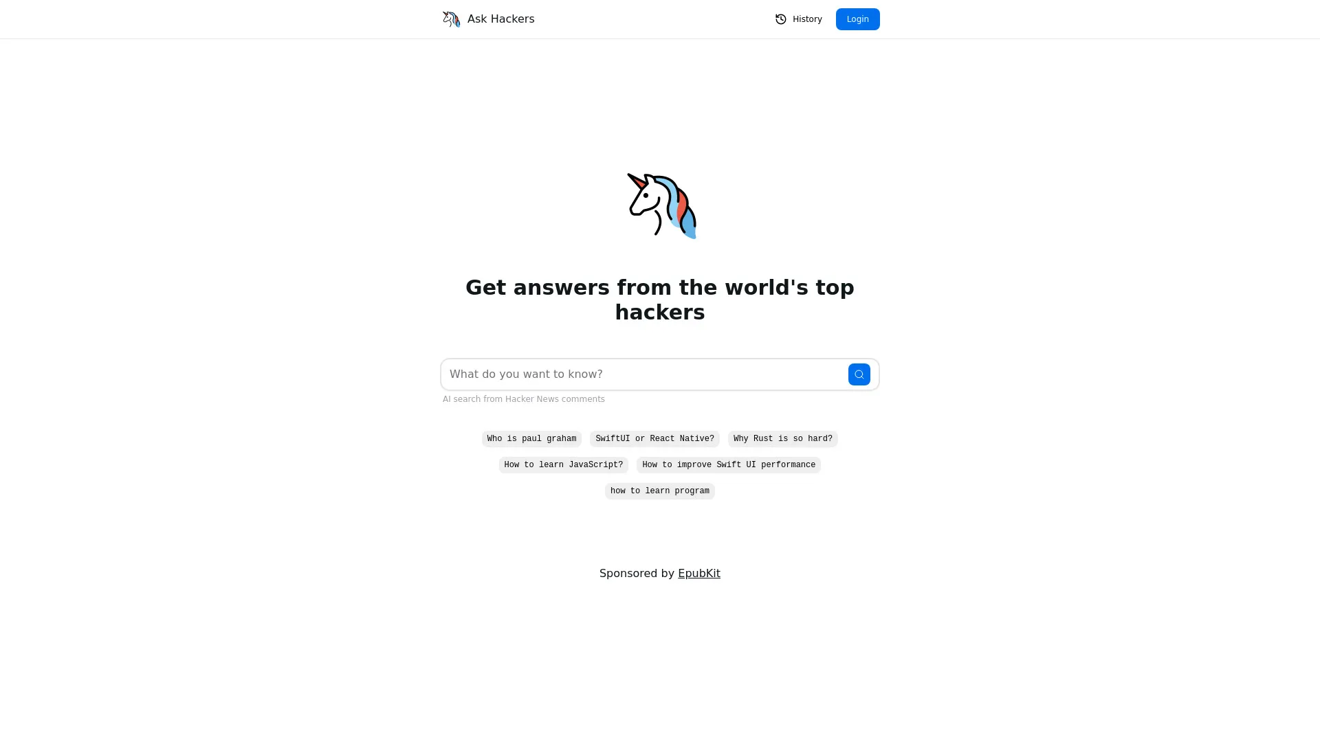 Ask Hackers - Your AI Tool for Hacker News Insights | Creati.ai
