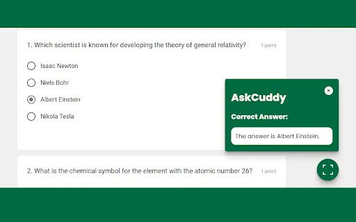 AskCuddy - AI Homework Helper & Test Prep Assistant | Creati.ai