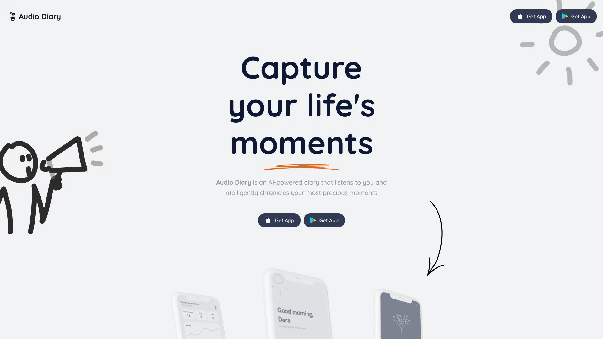 Audio Diary: AI-Powered Voice Journal for Personal Growth | Creati.ai