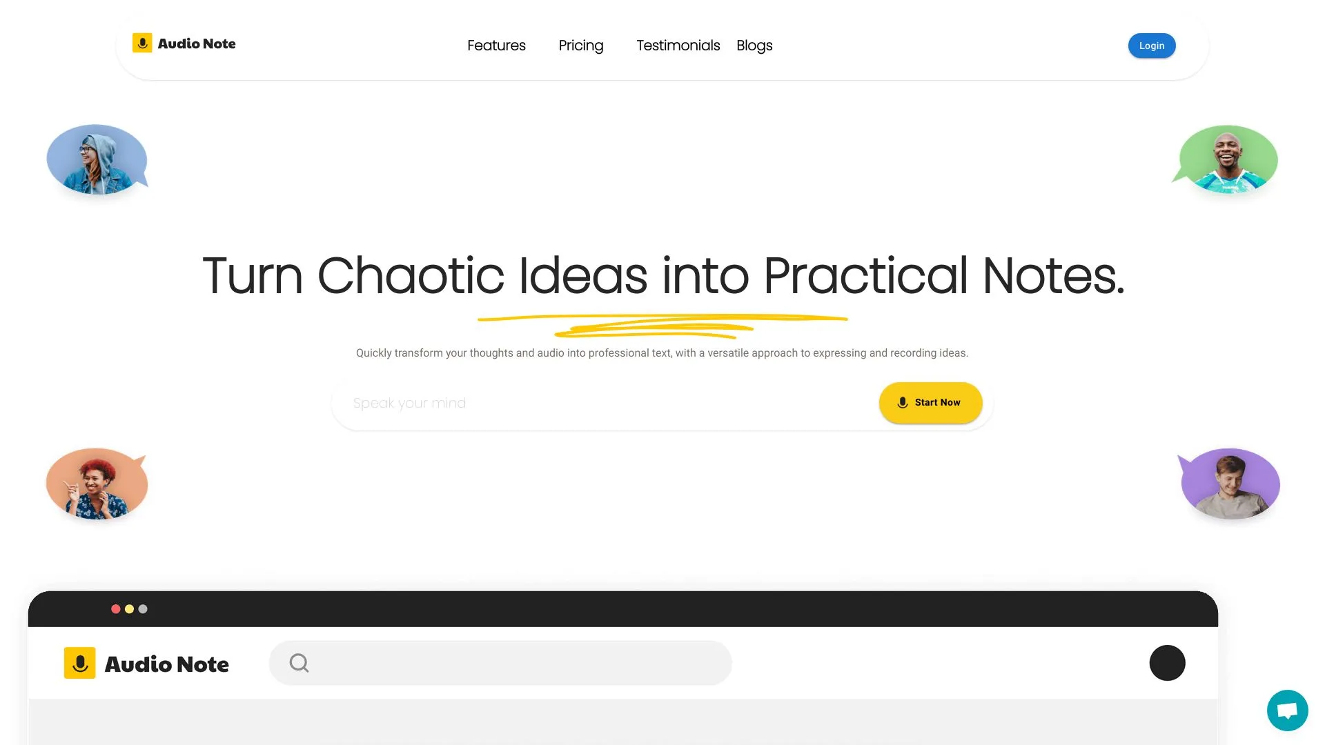 Audio Notes AI: Transform Voice to Text Seamlessly | Creati.ai