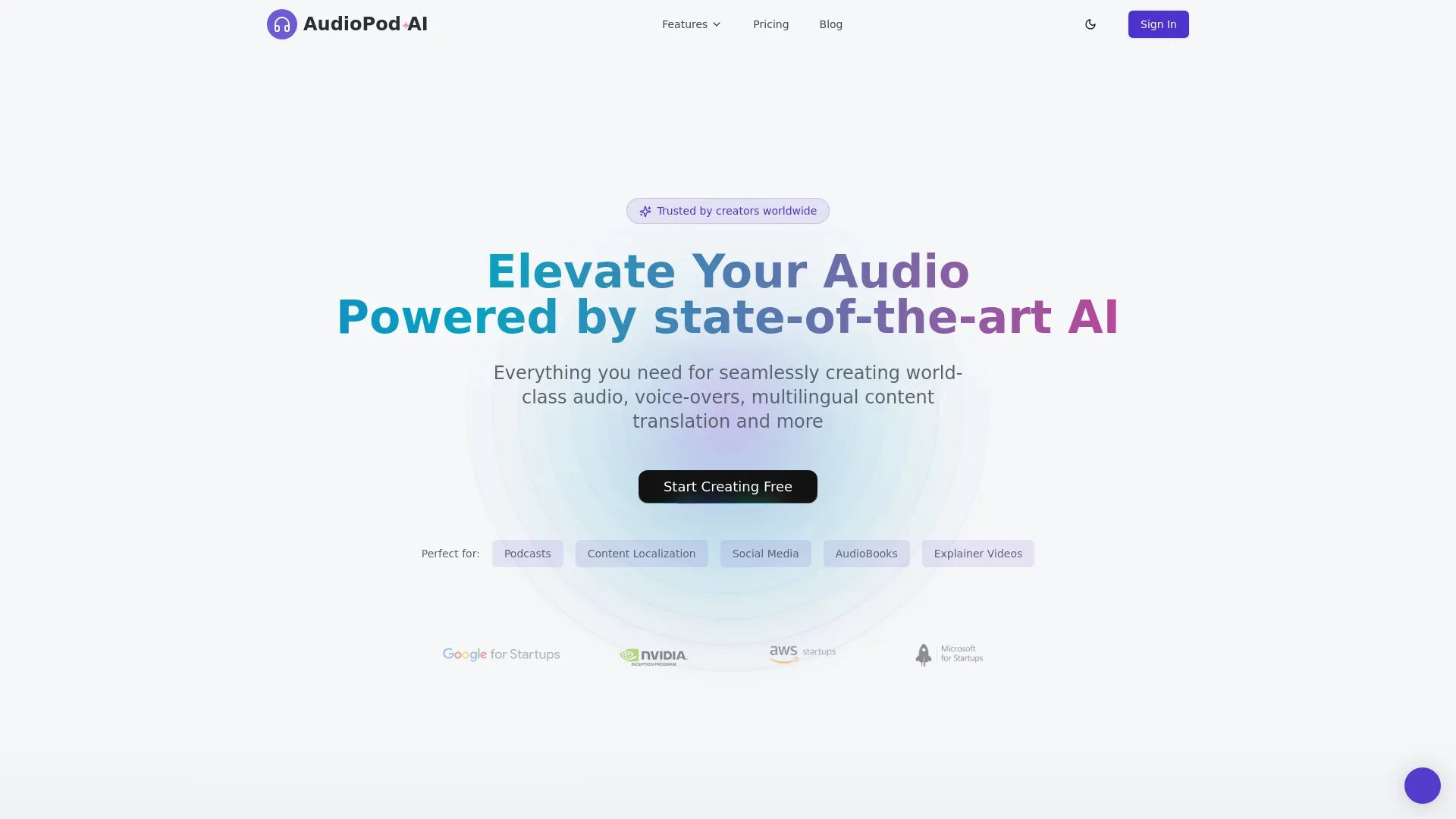 AudioPod AI: AI-Powered Audio Production Platform | Creati.ai