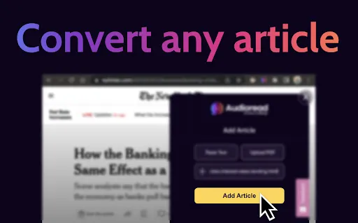 Audioread: Transform Text into Lifelike Audio | Creati.ai