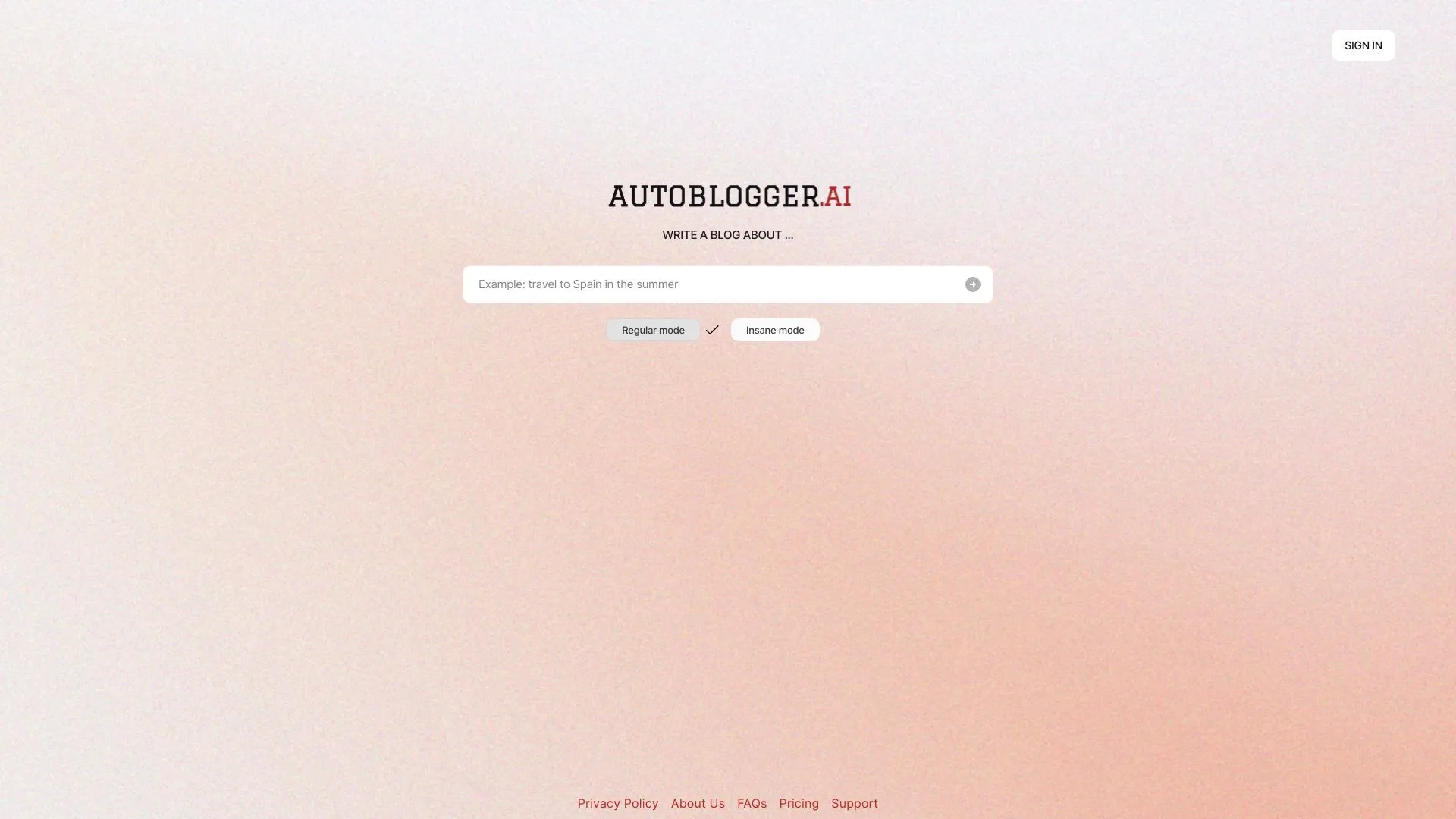 AutoBlogger.ai - Outil de Blogging Alimenté par l'IA | Creati.ai