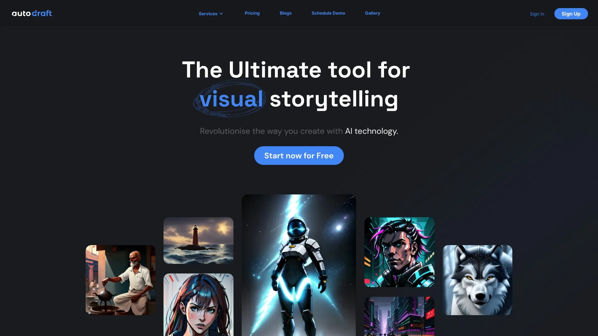 AutoDraft: AI-Powered Visual Creation Tool | Creati.ai