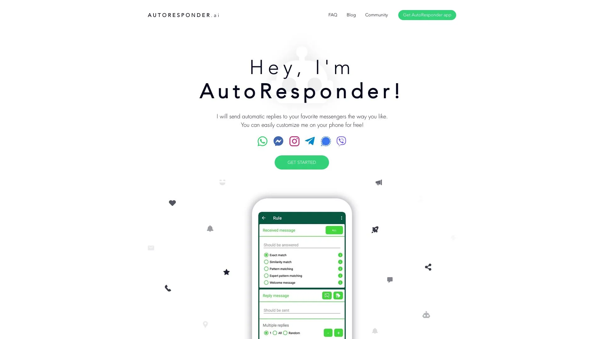 AutoResponder - AI Automatic Messaging for Multiple Platforms | Creati.ai