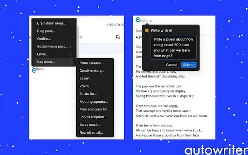 Autowriter AI - Tu Asistente Personal de Escritura | Creati.ai