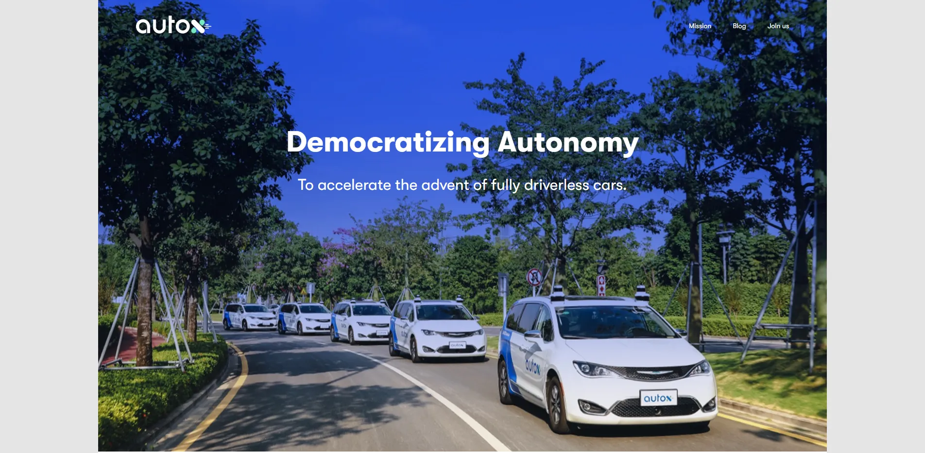 AutoX: Leading AI Agent for Autonomous Vehicle Solutions | Creati.ai