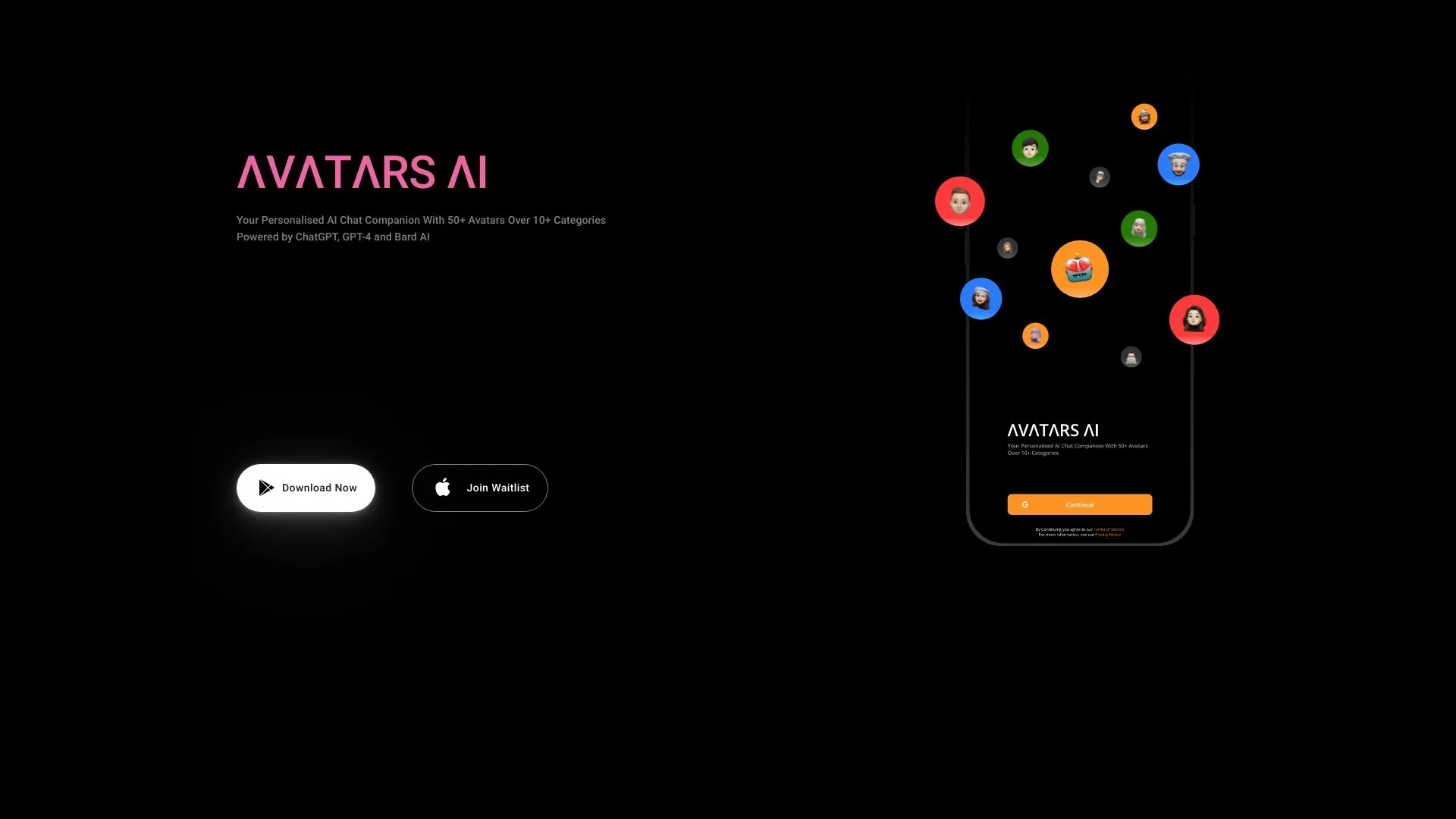 Avatars AI Chat: Compañero de Chat AI Personalizado | Creati.ai