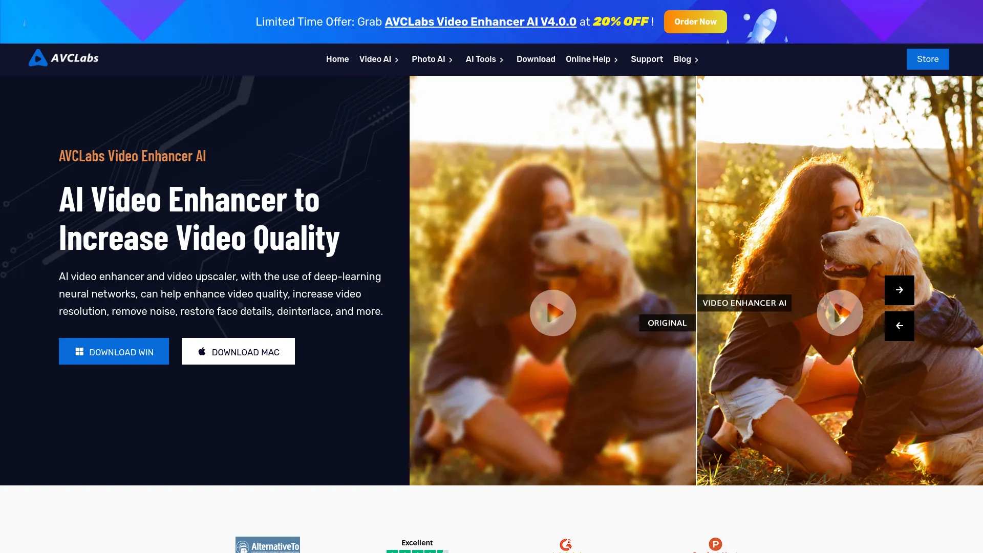 AVCLabs Video Enhancer AI: Eleva la Calidad de Tu Video | Creati.ai