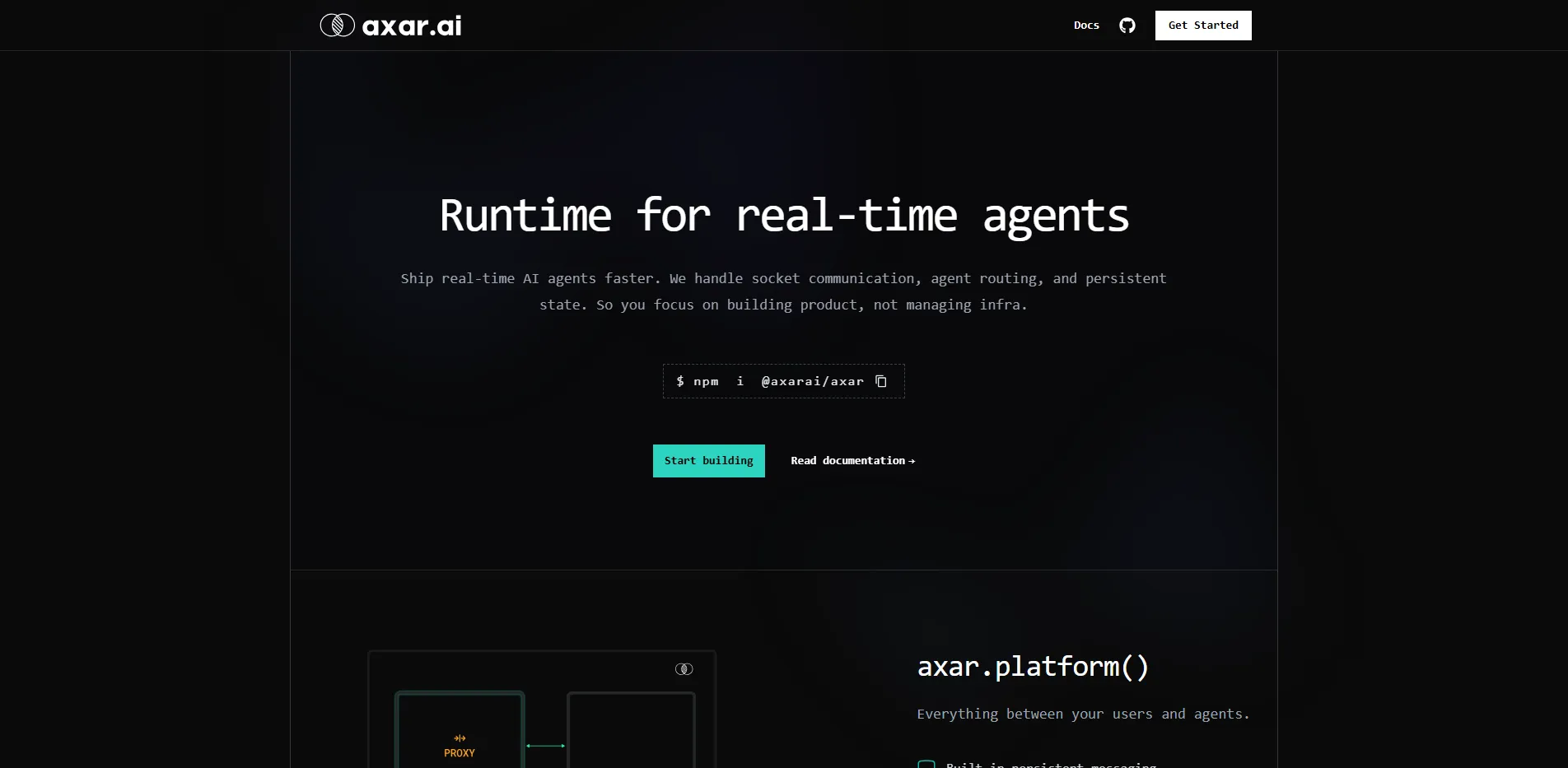 Axar: Autonomous AI Agent Orchestration Platform | Creati.ai