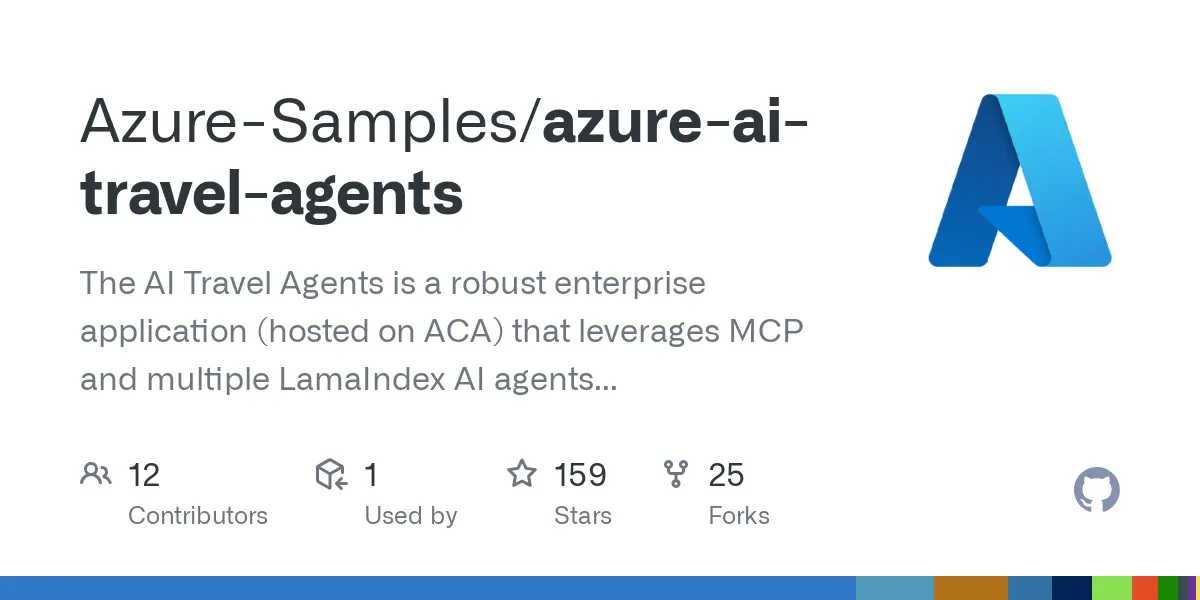 Azure AI Travel Agents – Exempel d'assistant de voyage conversationnel ...