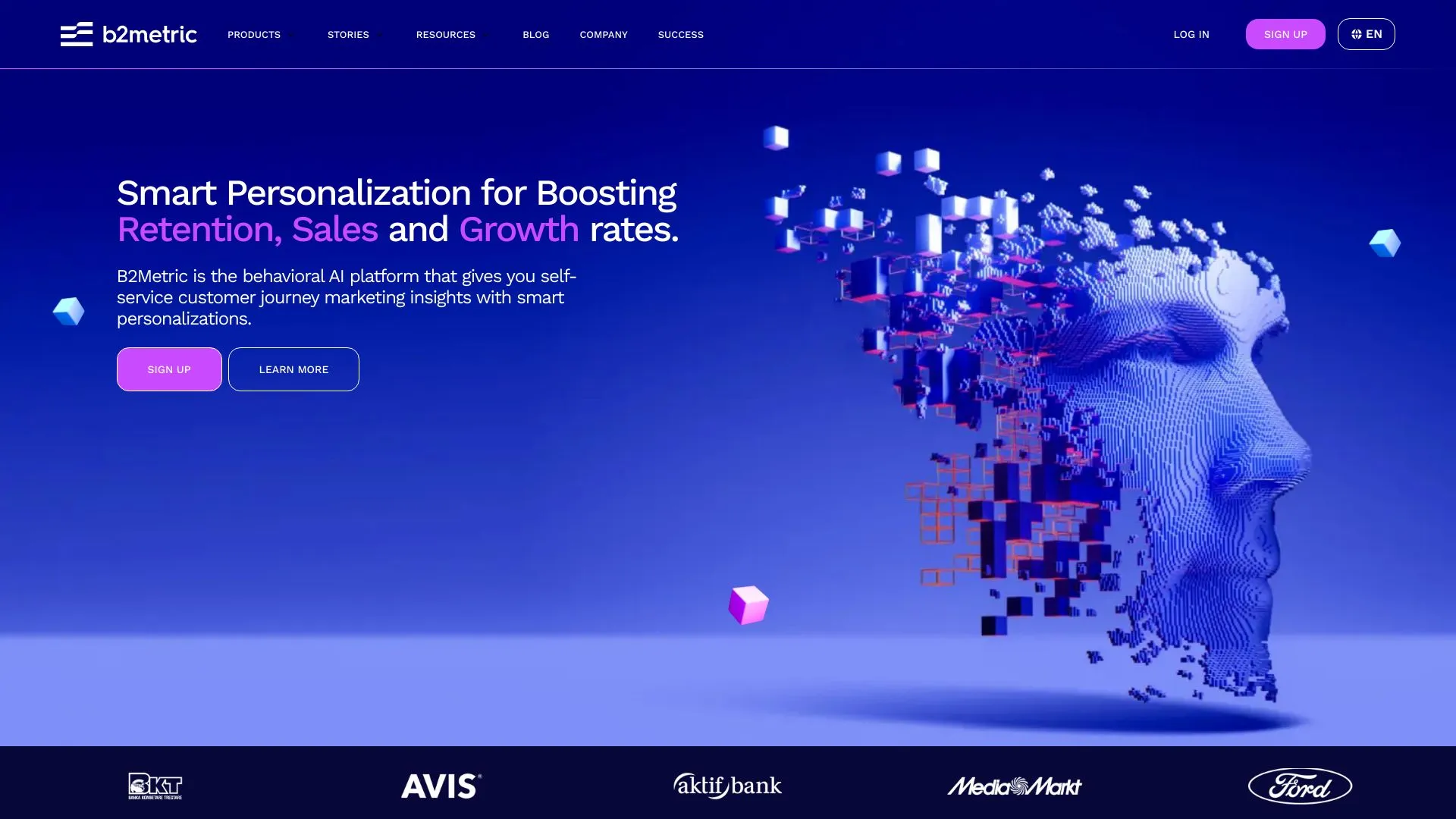 B2Metric - AI-Driven Predictive Analytics Platform | Creati.ai