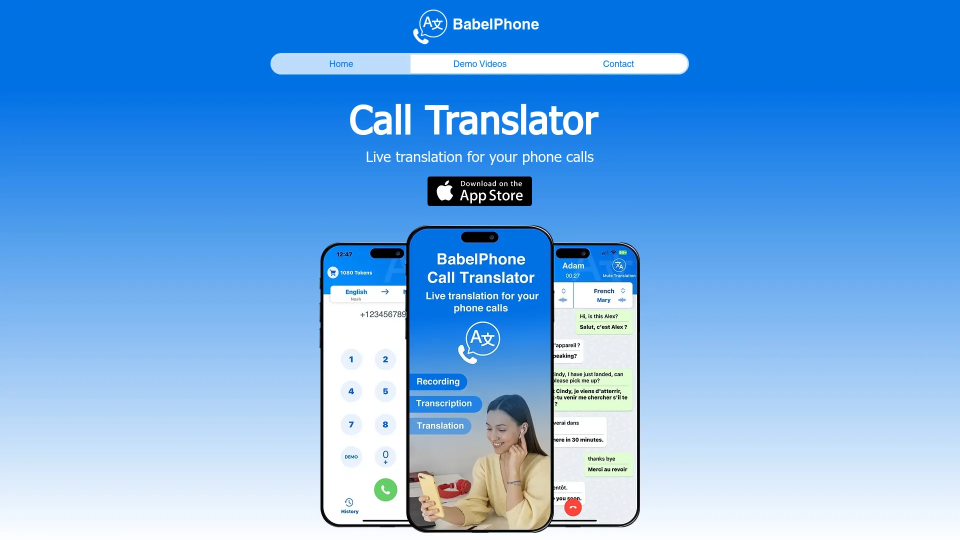 BabelPhone - Traductor de Llamadas en Tiempo Real con Transcripciones ...