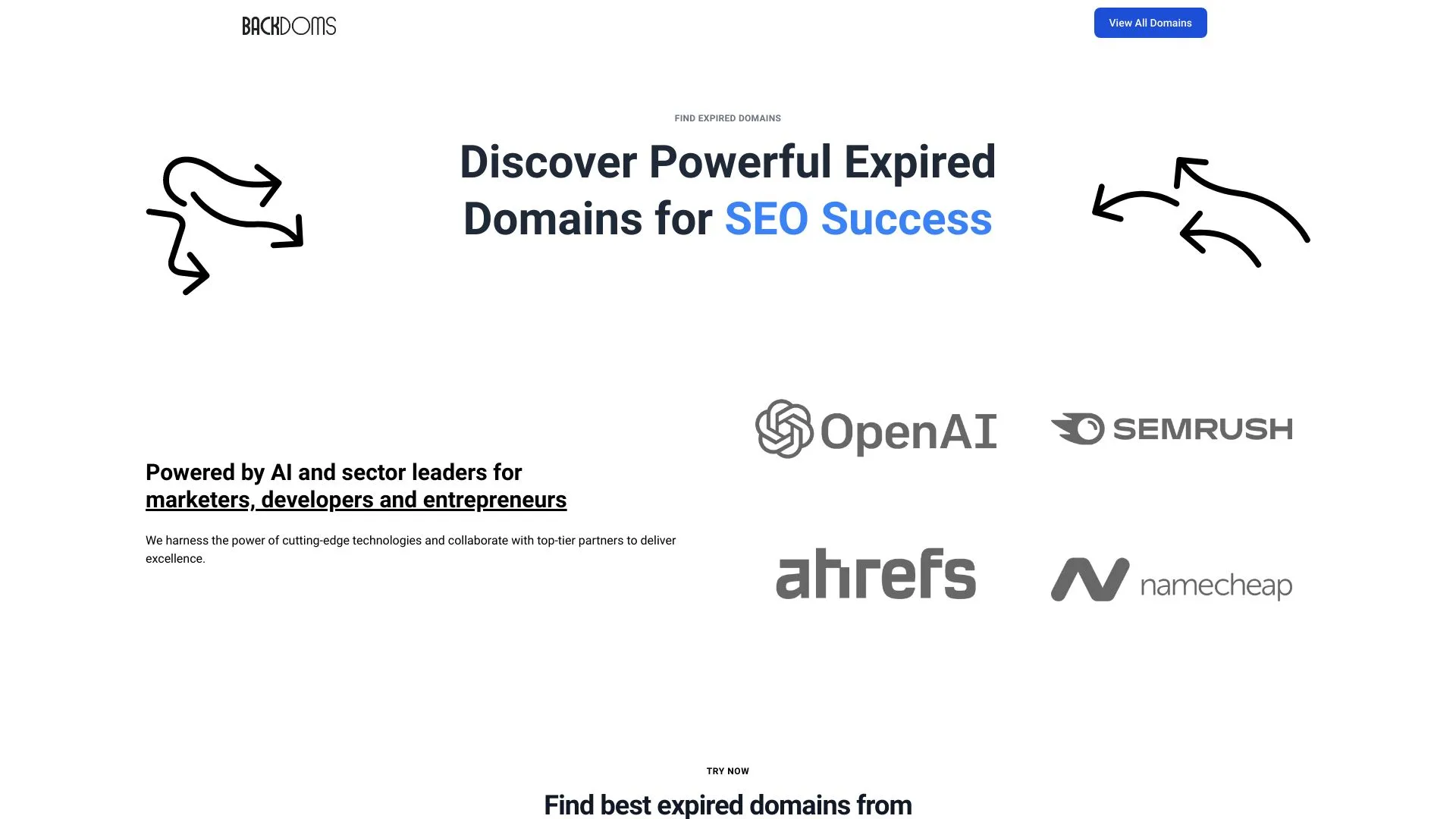 Backdoms: Tu buscador de dominios expirados impulsado por IA | Creati.ai