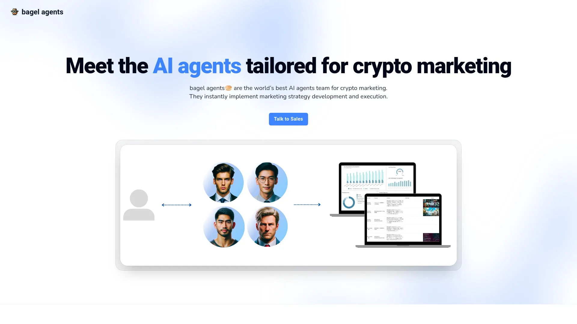 Bagel Agents: AI-Powered Crypto Marketing Solutions | Creati.ai
