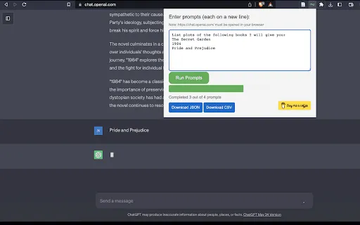 BatchGPT: Automatiza tu flujo de trabajo con ChatGPT | Creati.ai