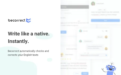 BeCorrect: English Grammar Checker Extension | Creati.ai