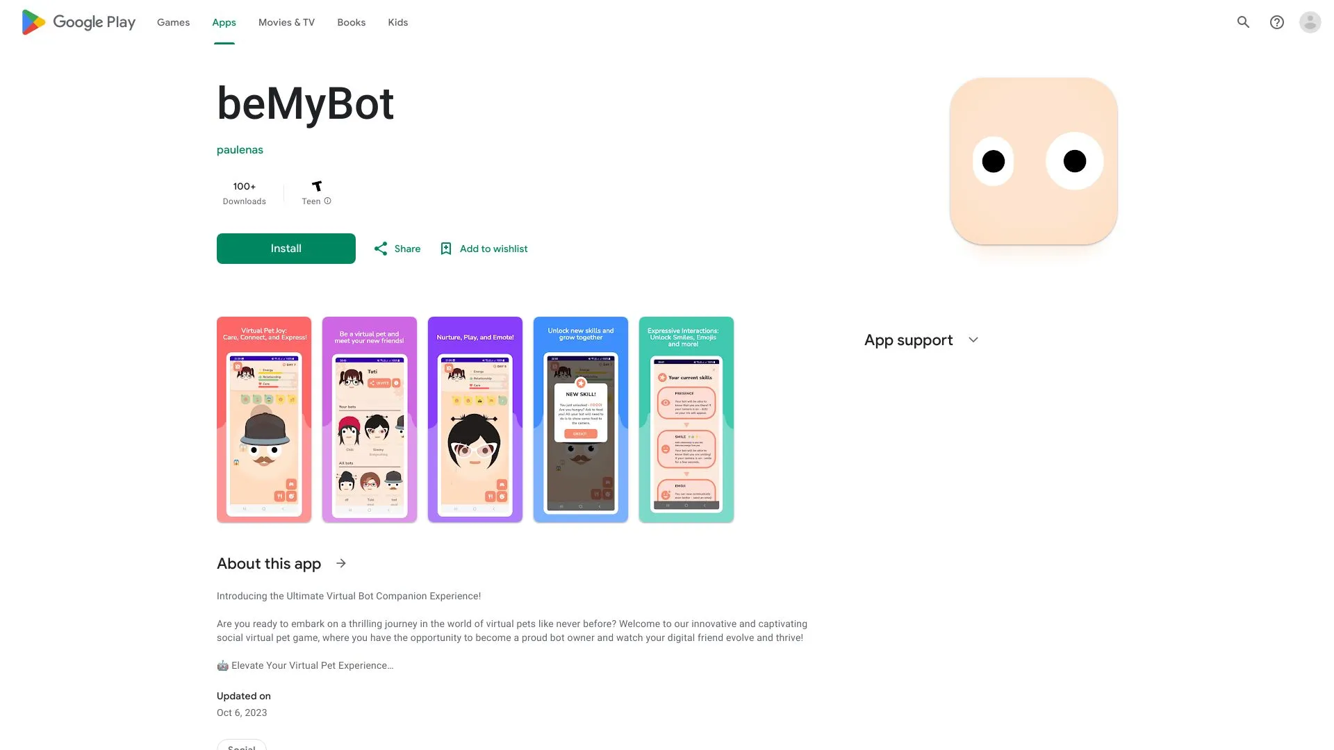beMyBot - Experiencia Dinámica de Mascota Virtual | Creati.ai