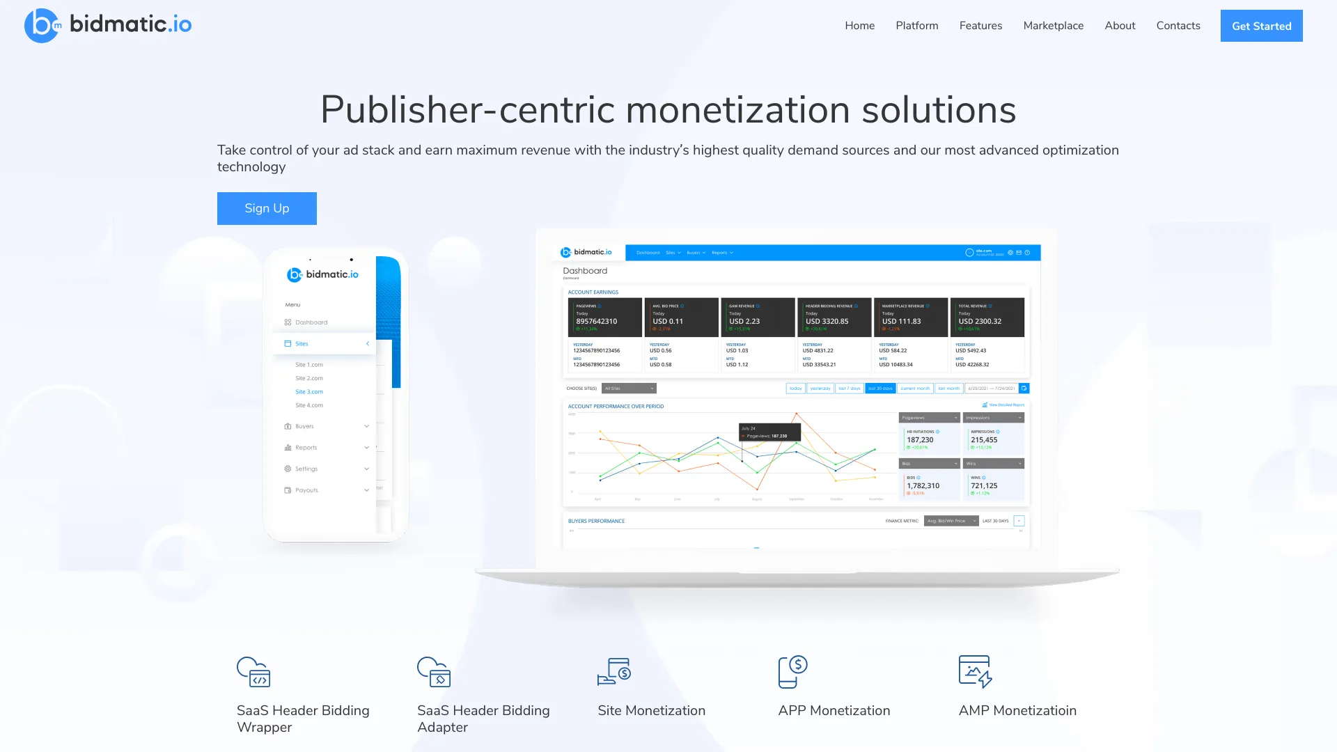Bidmatic.io – Comprehensive Monetization Solutions for Publishers | Creati.ai