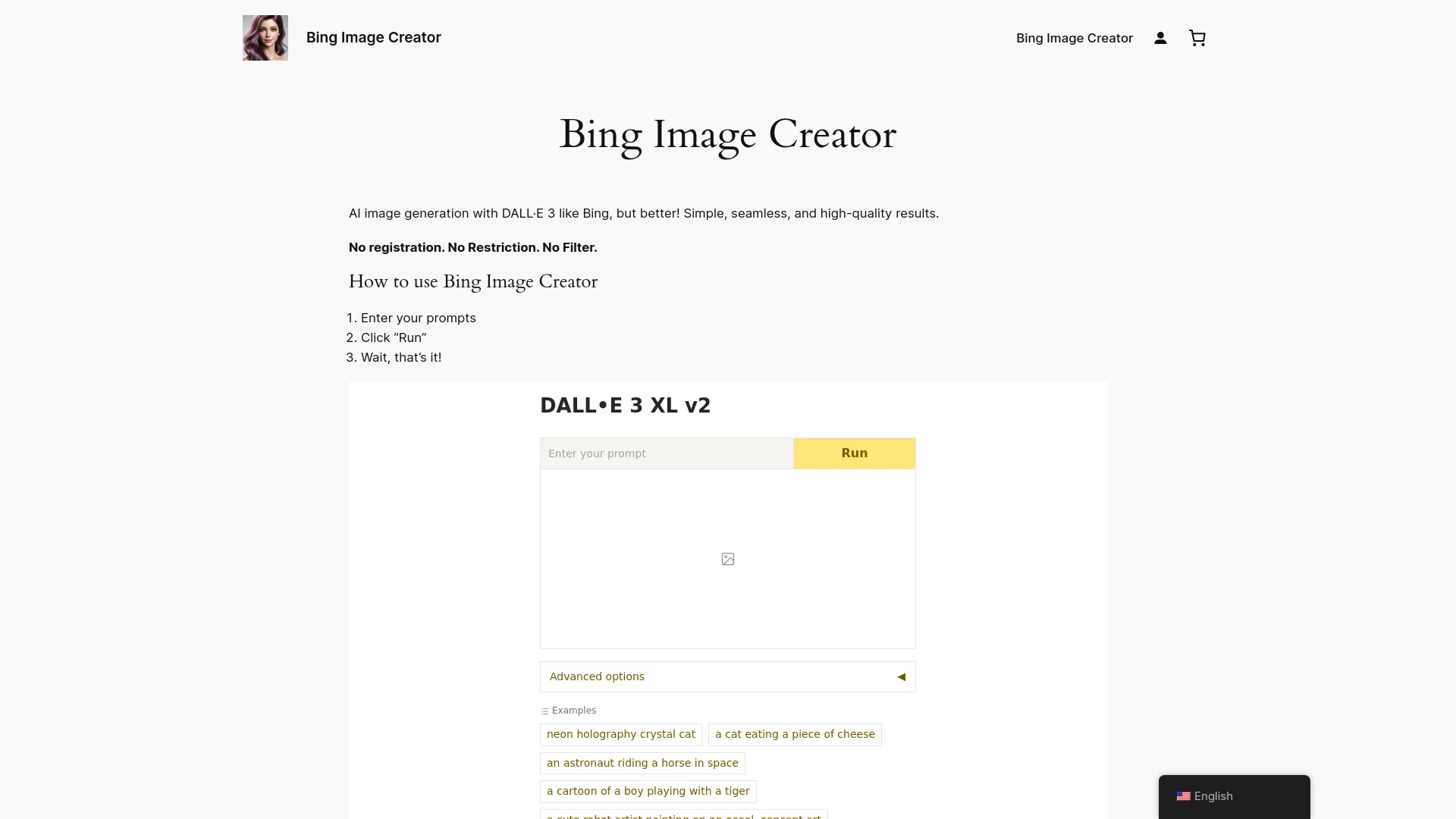 Bing Image Creator: Generate Stunning AI Images Easily | Creati.ai