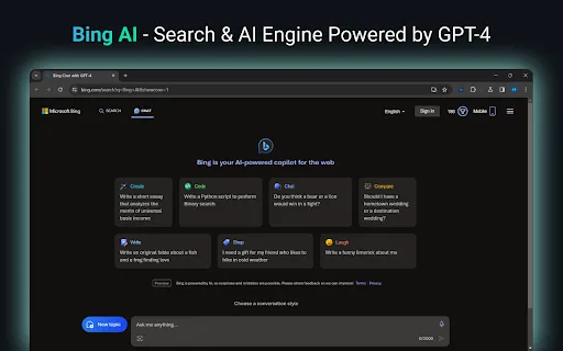 Bing Search Engine Chrome Extension: Fast and Efficient Searching ...