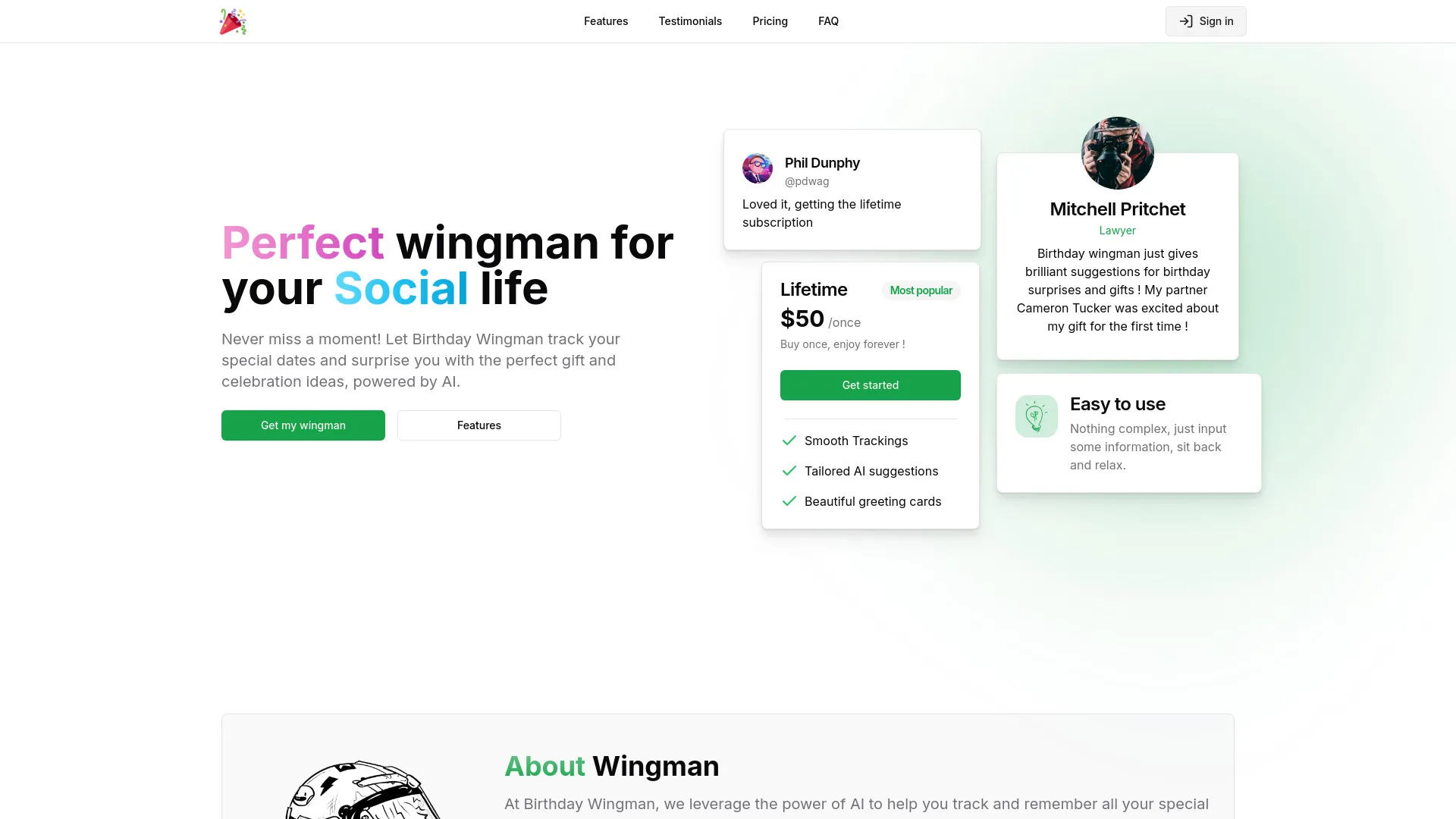 Birthday Wingman - Your AI-Powered Event Reminder and Gift Planner ...