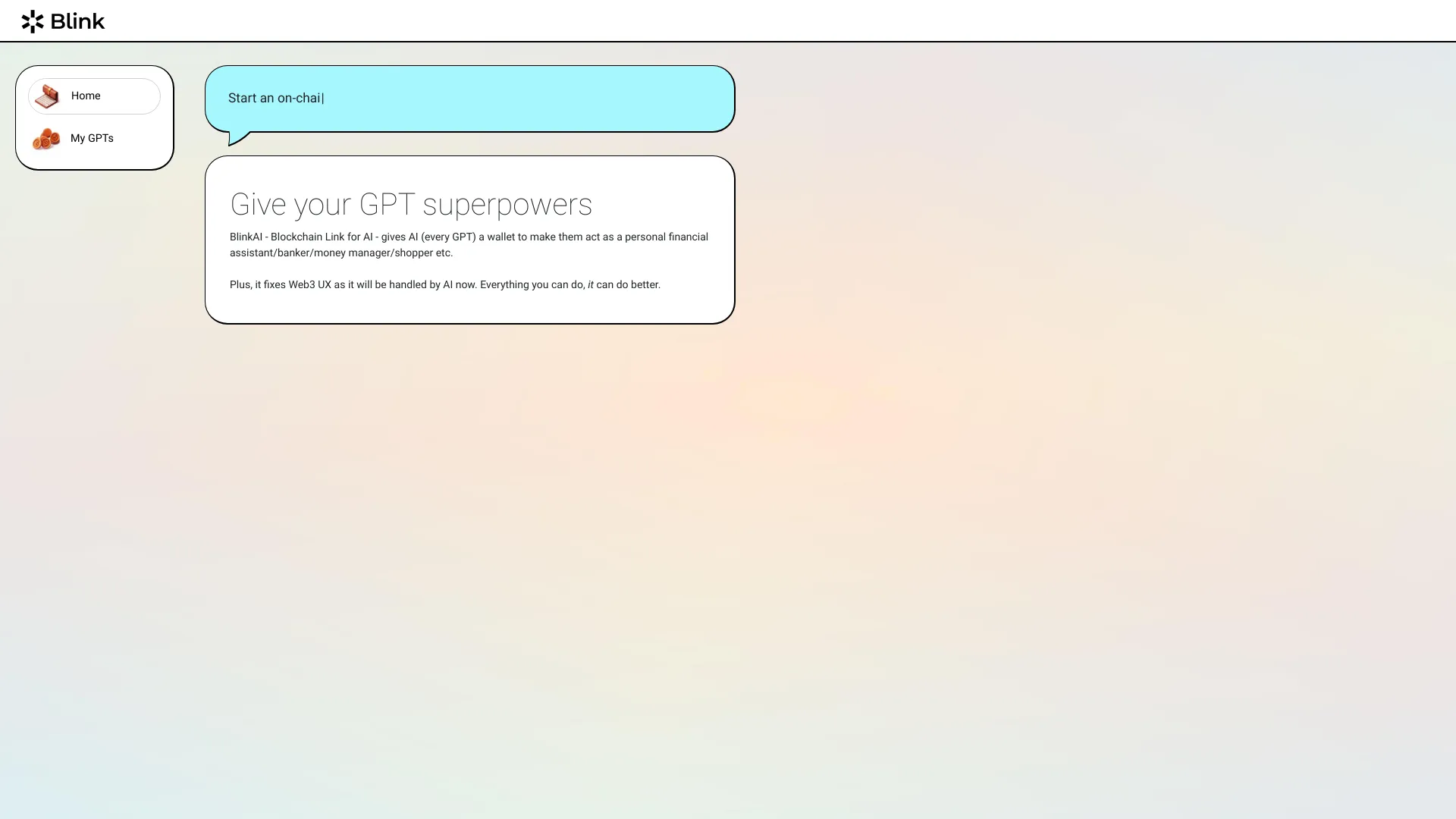 Blink AI - Seamless Blockchain and AI Automation | Creati.ai