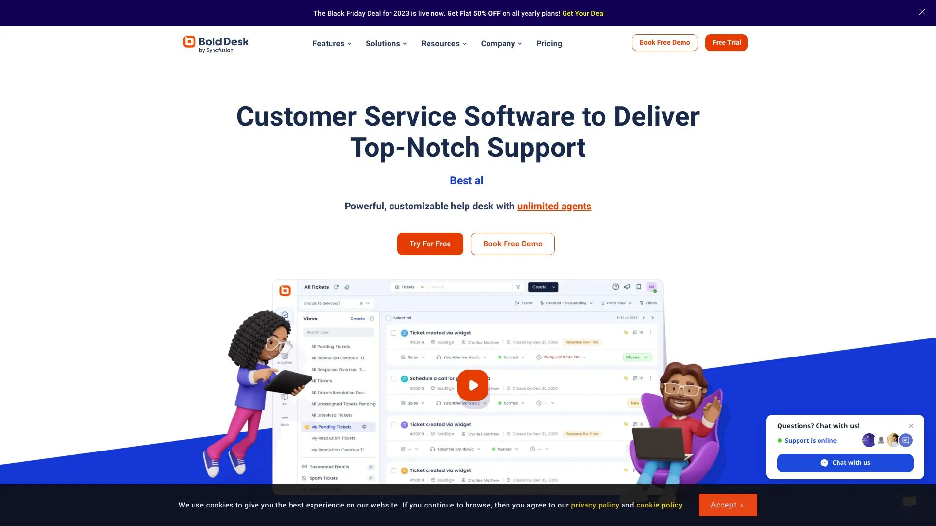 BoldDesk: Modern Help Desk Software for Streamlined Support | Creati.ai