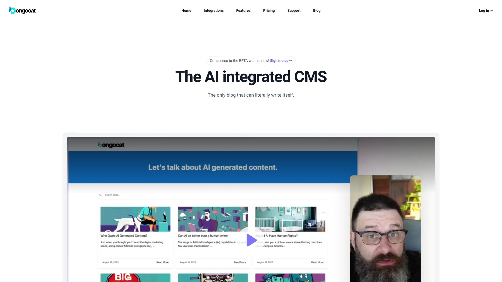 Bongocat: AI-Powered Content Management System | Creati.ai