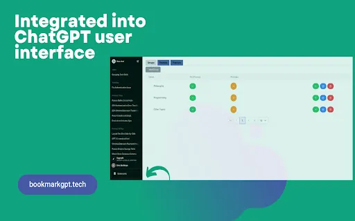 BookmarkGPT - Organize Your ChatGPT Prompts Easily | Creati.ai