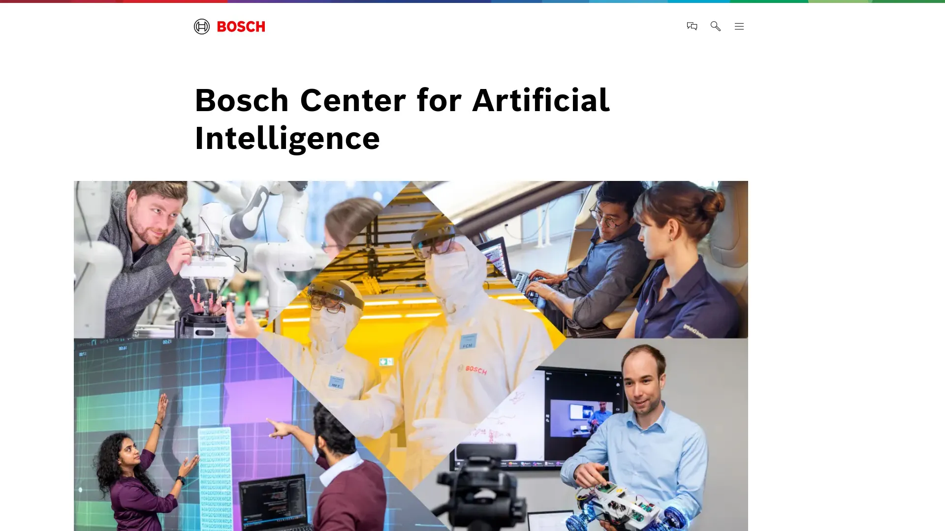 Bosch AI: Advanced AI Solutions for a Safer and Smarter World | Creati.ai