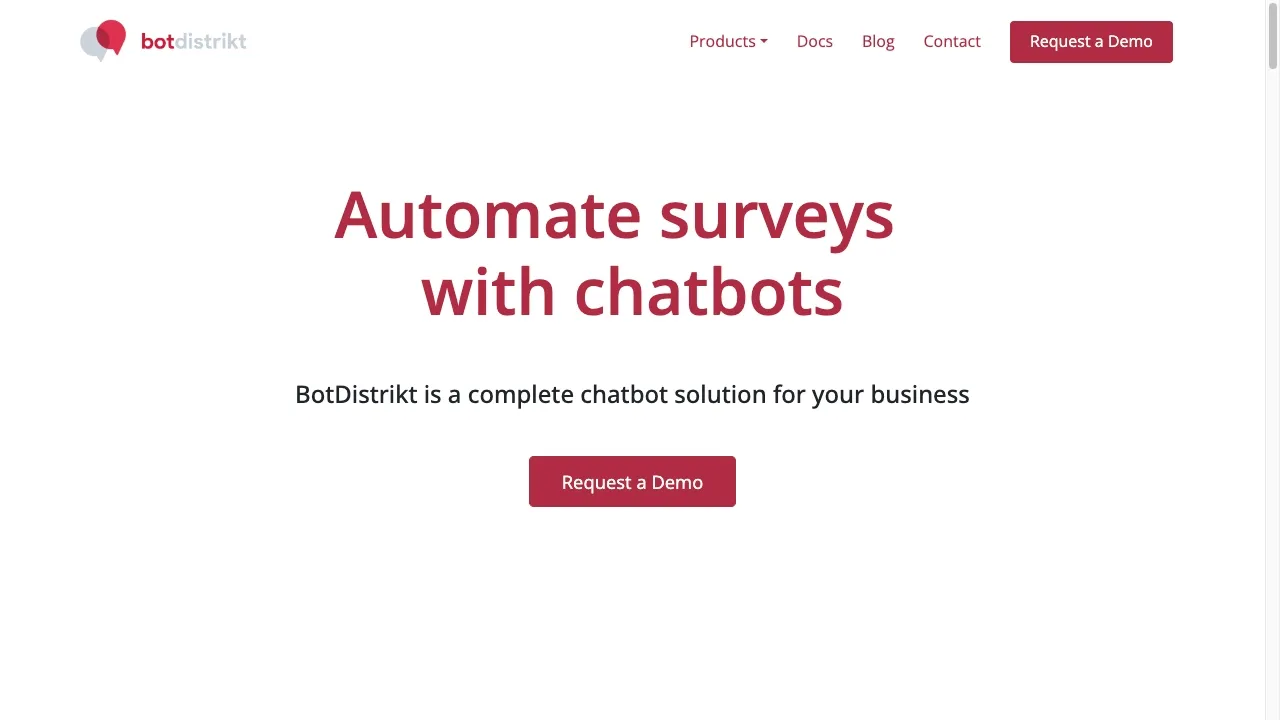 BotDistrikt - UX-Focused, No-Code Chatbot Builder | Creati.ai
