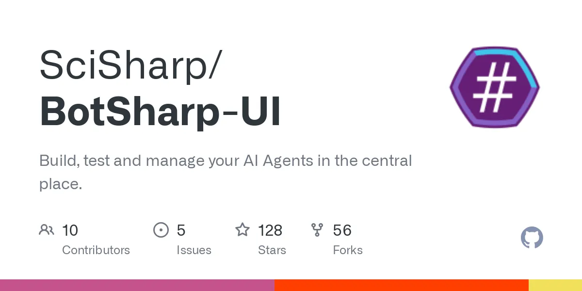 BotSharp-UI: Visual Interface for Building AI Chatbots | Creati.ai