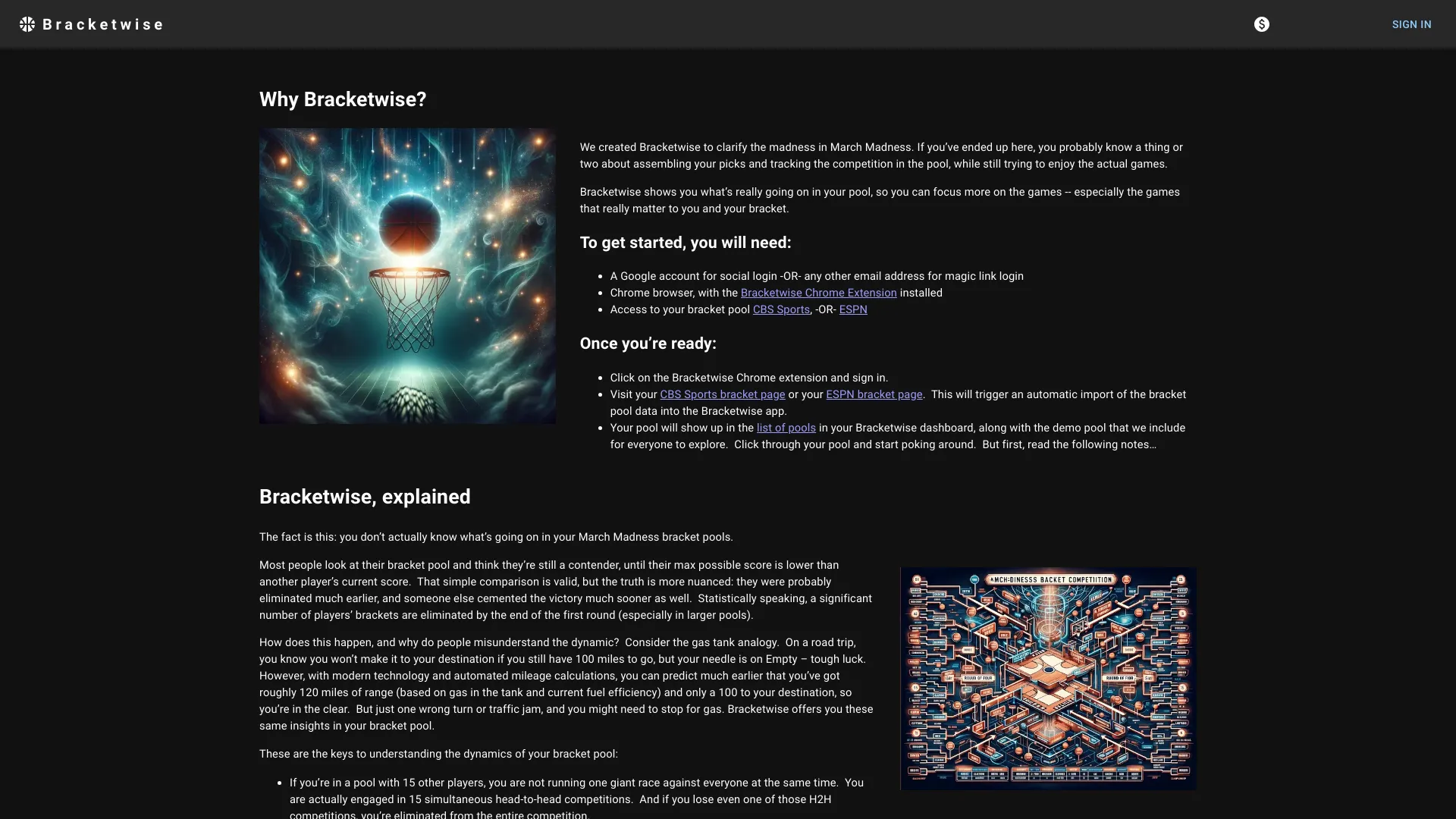 Bracketwise - Manage Your March Madness Brackets | Creati.ai