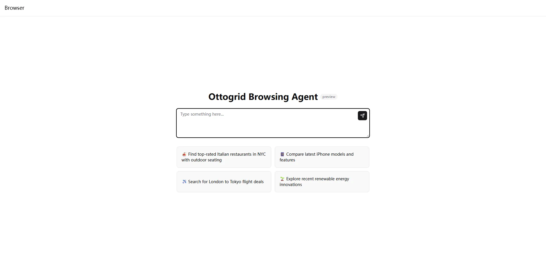 Ottogrid AI Agent Browser - Mejore la eficiencia de su investigación web | Creati.ai