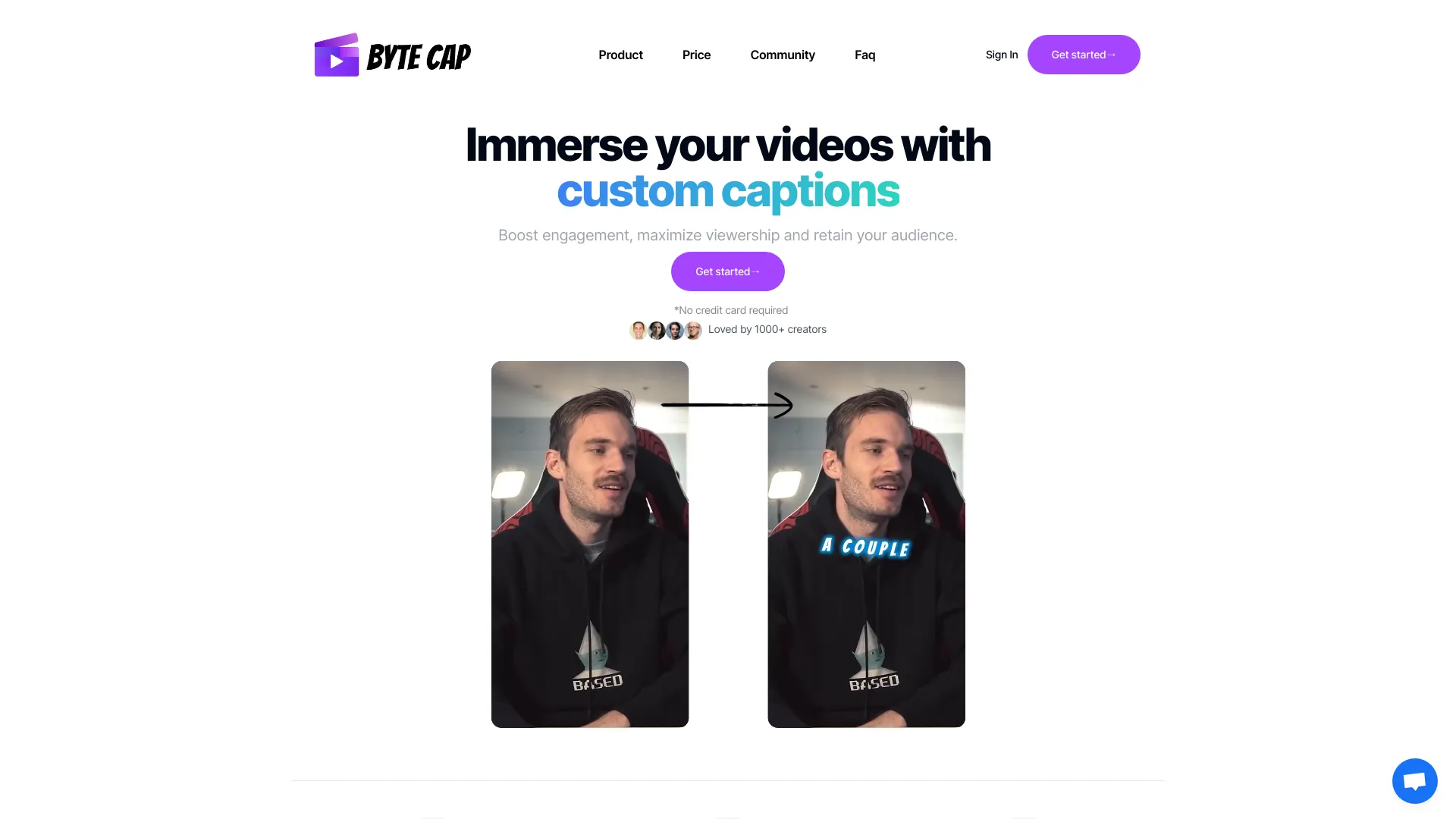 ByteCap AI-Powered Video Captioning | Creati.ai