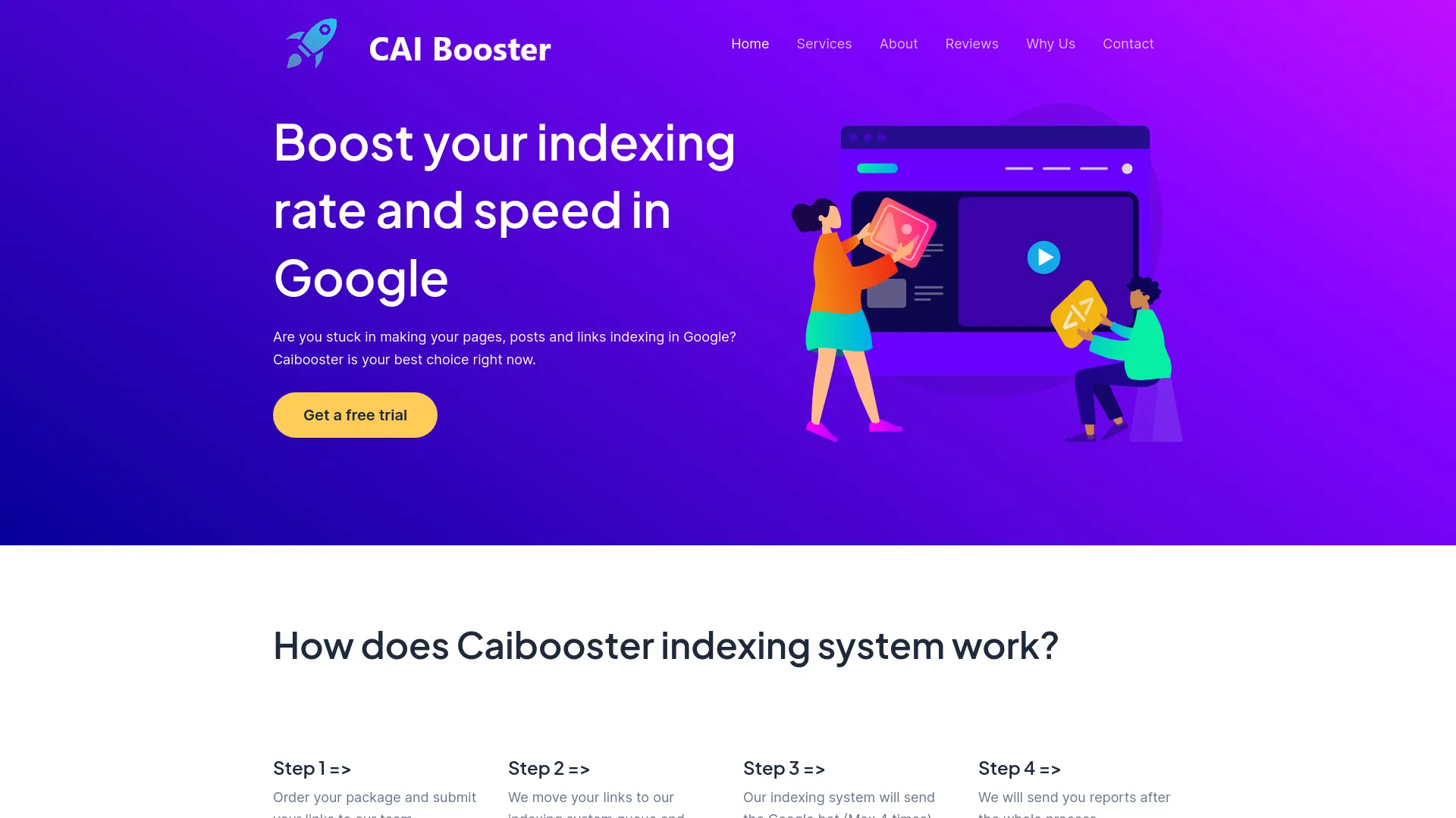 Caibooster - Your Best Google Indexing Solution | Creati.ai