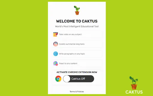 Caktus AI: Enhance Your Learning with AI Tools | Creati.ai