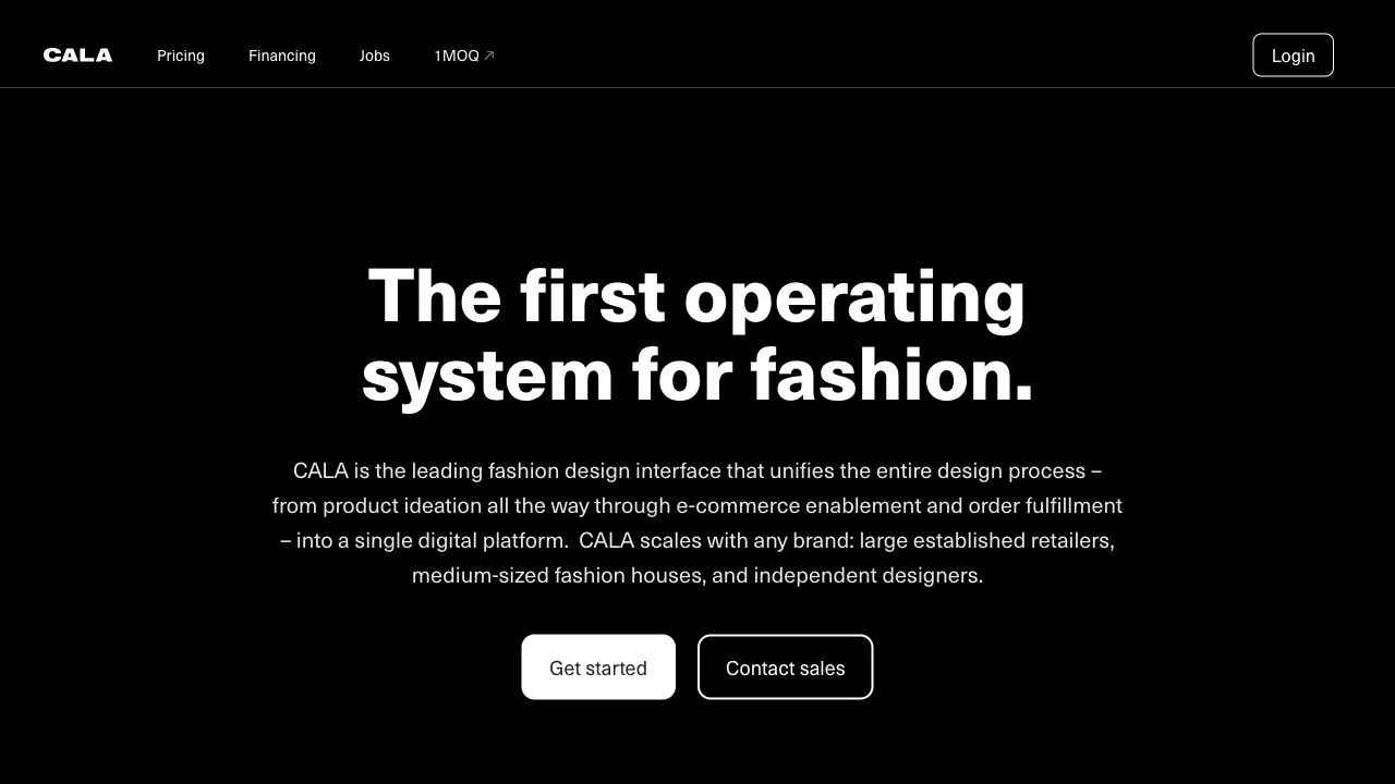 CALA: Unified Fashion Design and Production Platform | Creati.ai