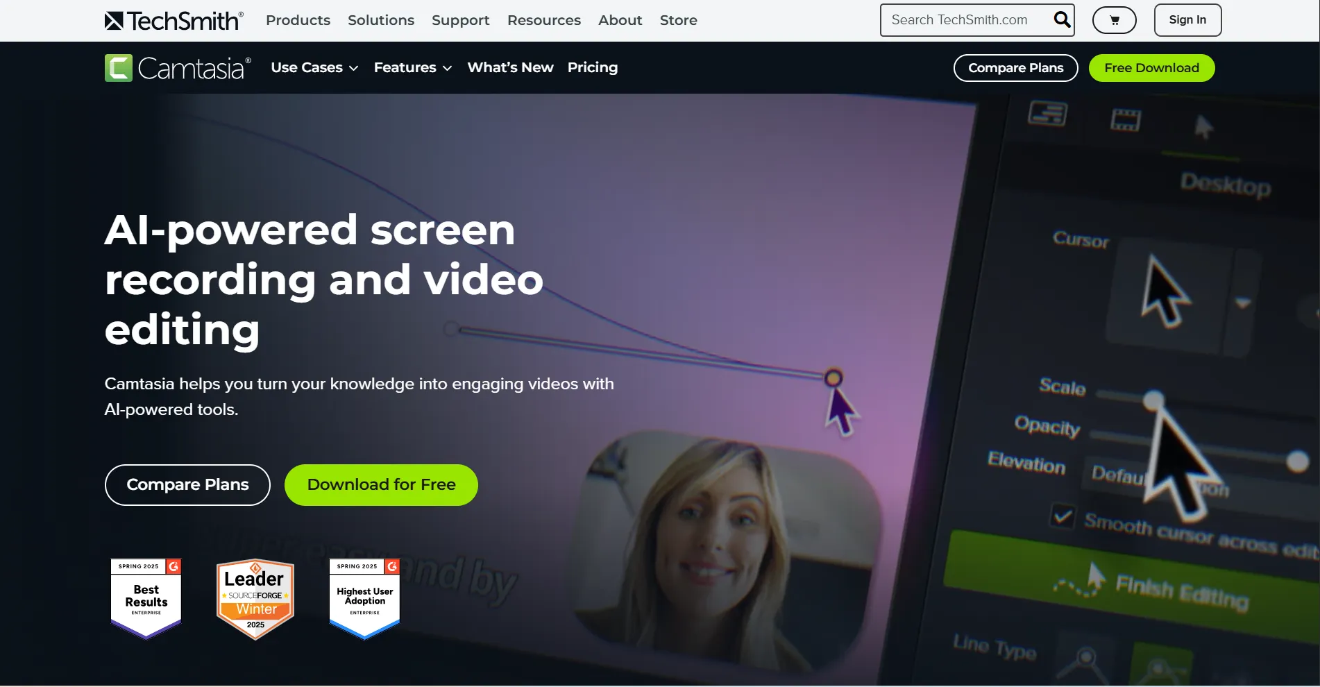 Camtasia – Enregistreur d’écran puissant alimenté par IA & Éditeur ...