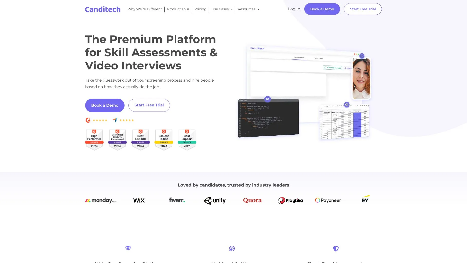 Canditech: Skill Assessments & Job Simulation Platform | Creati.ai