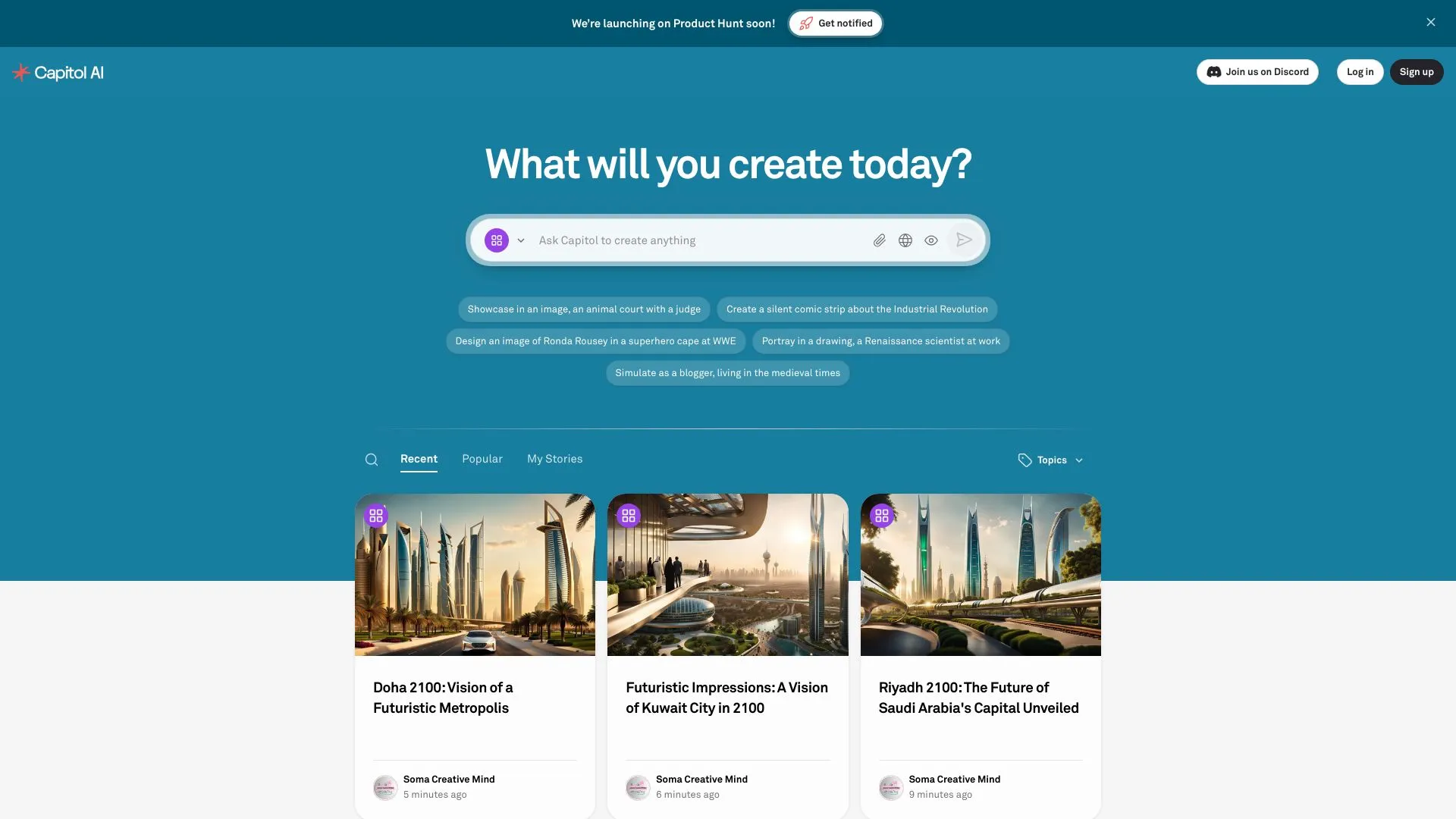Capitol AI - Advanced AI Content Creation Platform | Creati.ai